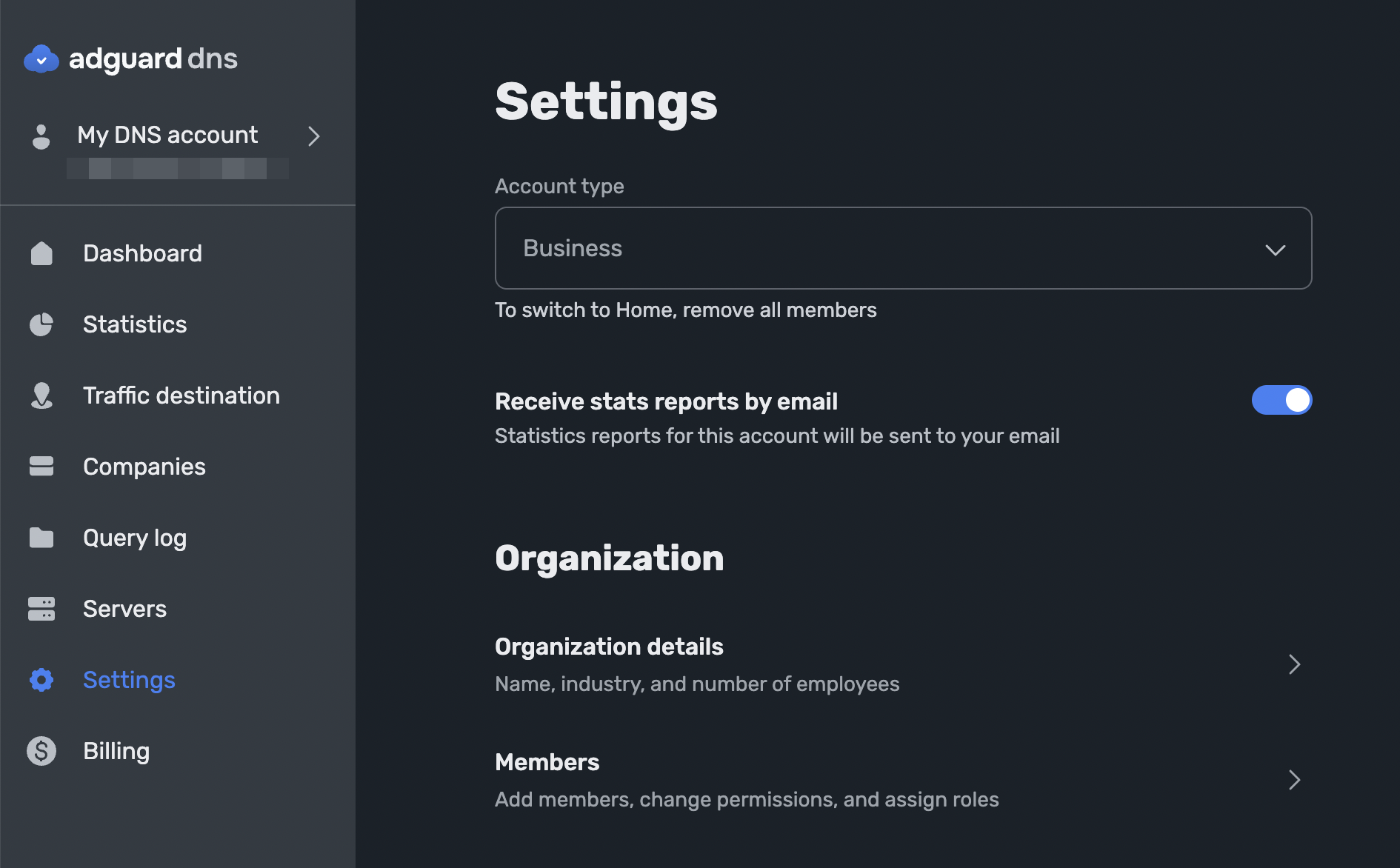 Role-based access | AdGuard DNS Knowledge Base