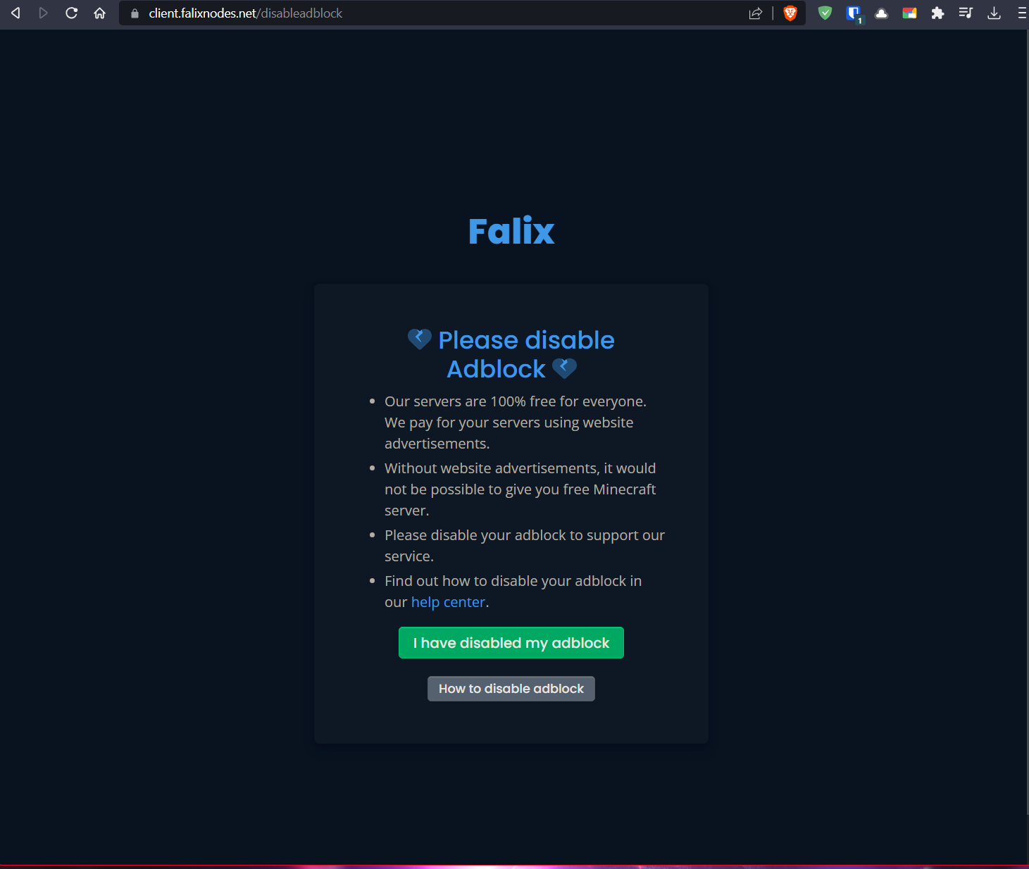 client.falixnodes.net · Issue #155529 · AdguardTeam/AdguardFilters · GitHub