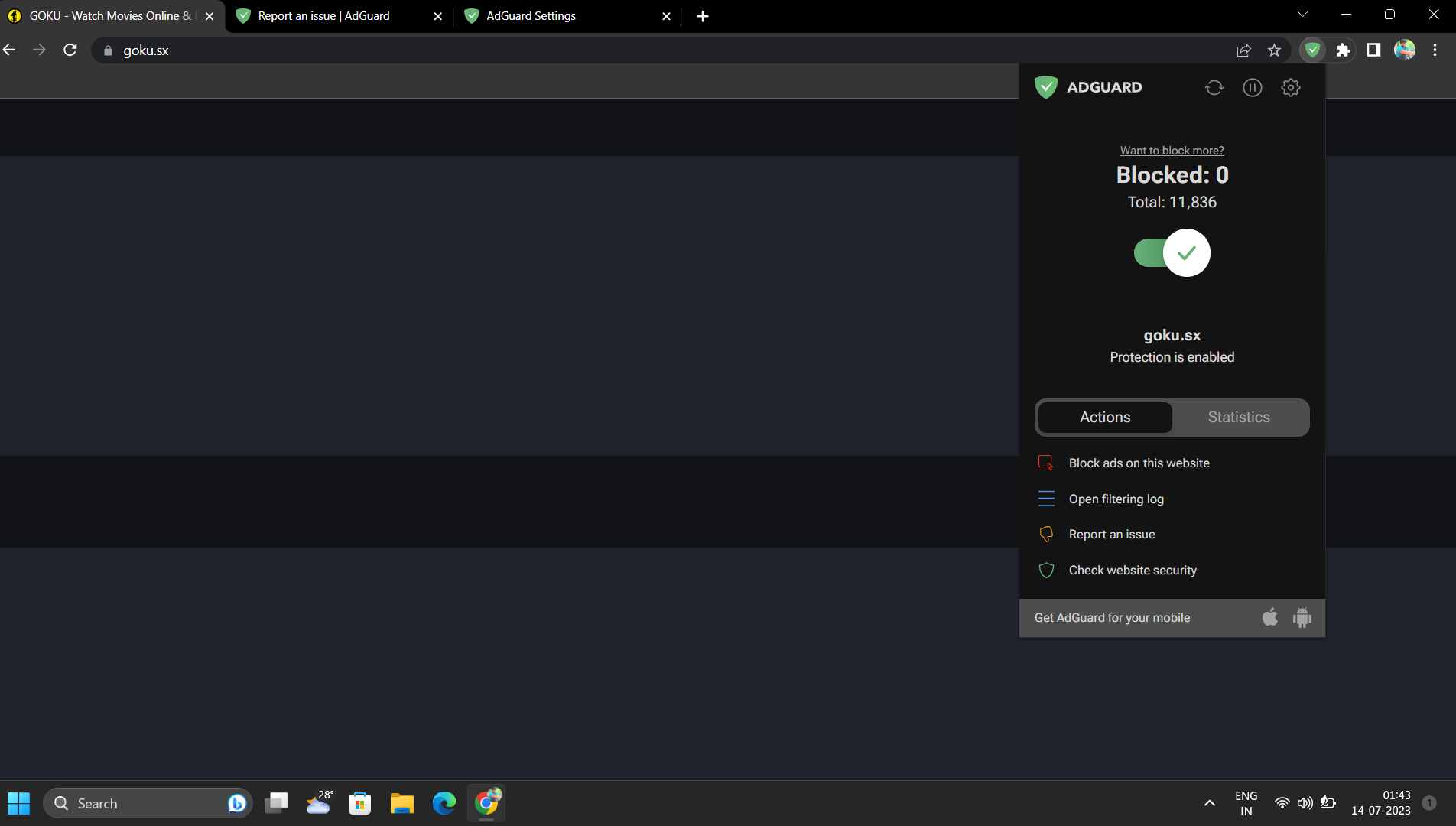 goku.sx · Issue #156361 · AdguardTeam/AdguardFilters · GitHub
