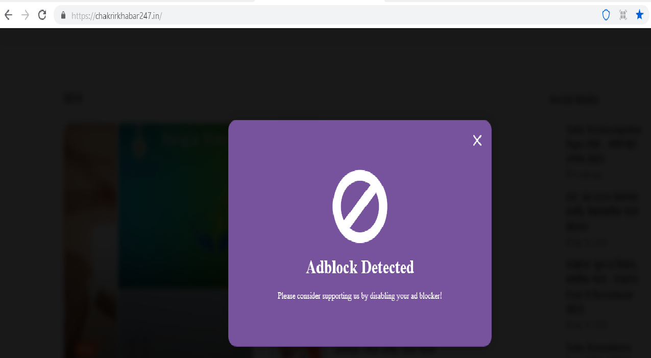 chakrirkhabar247.in · Issue #156637 · AdguardTeam/AdguardFilters · GitHub