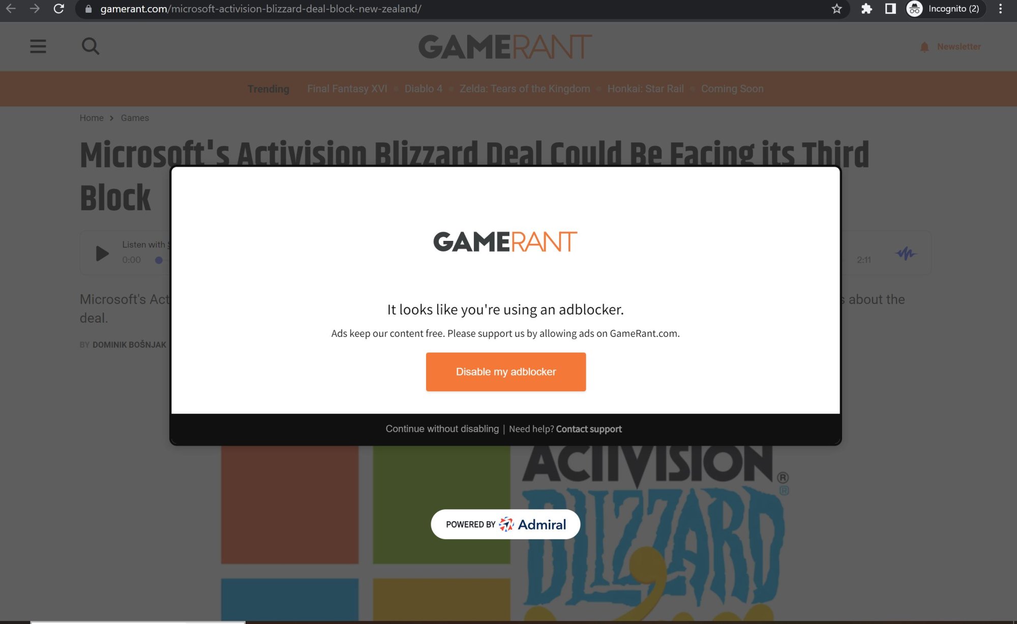 gamerant.com · Issue #154682 · AdguardTeam/AdguardFilters · GitHub