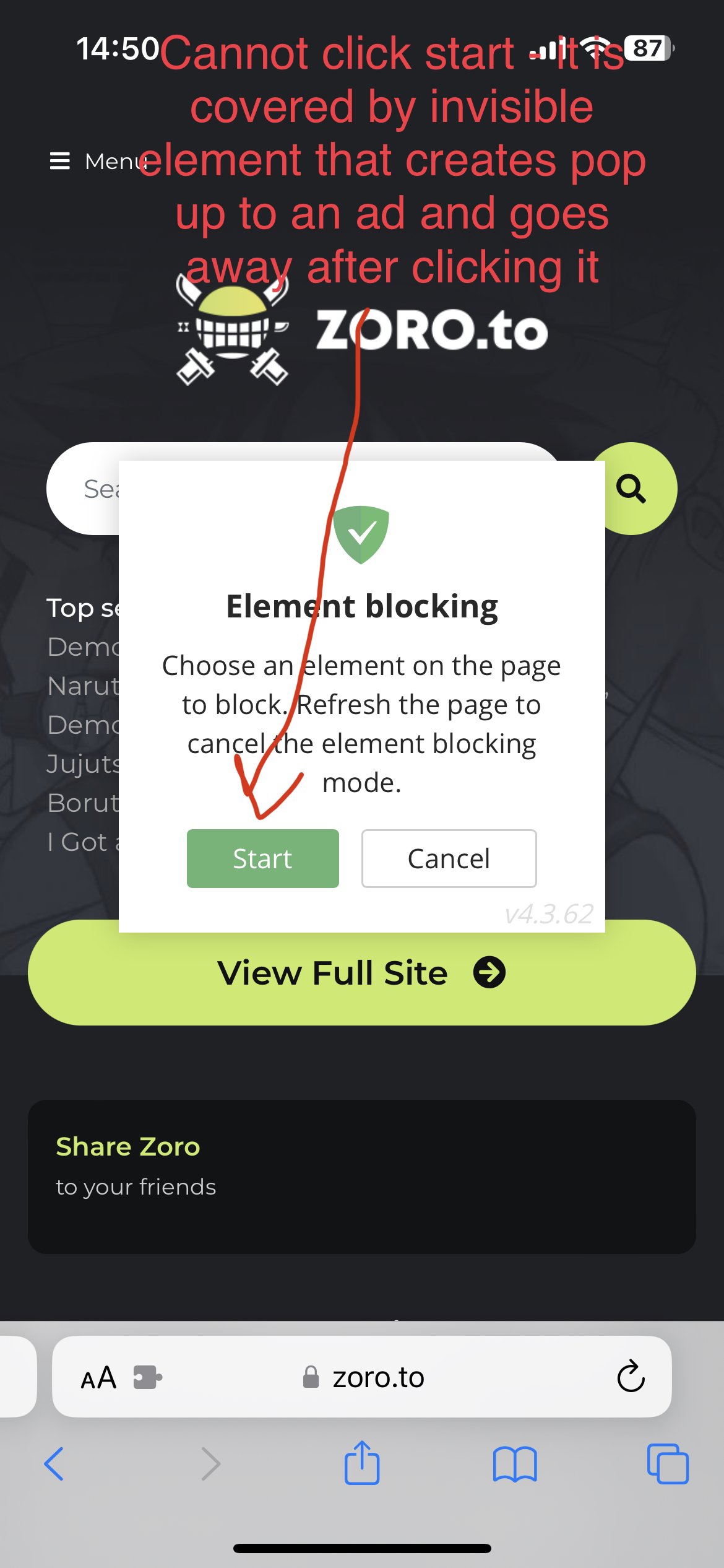 zoro.to · Issue #154848 · AdguardTeam/AdguardFilters · GitHub