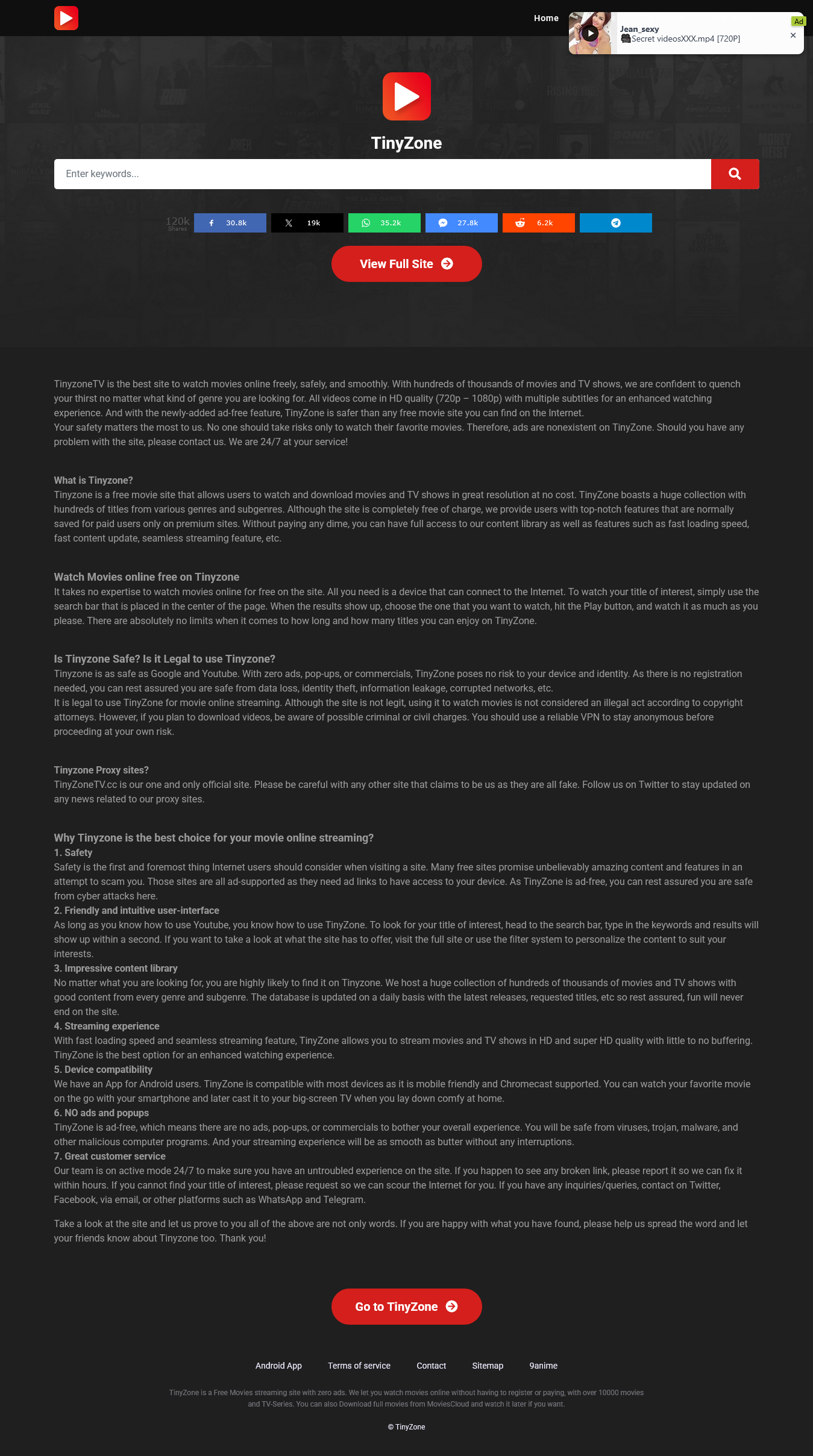 tinyzonetv.cc · Issue #210175 · AdguardTeam/AdguardFilters · GitHub